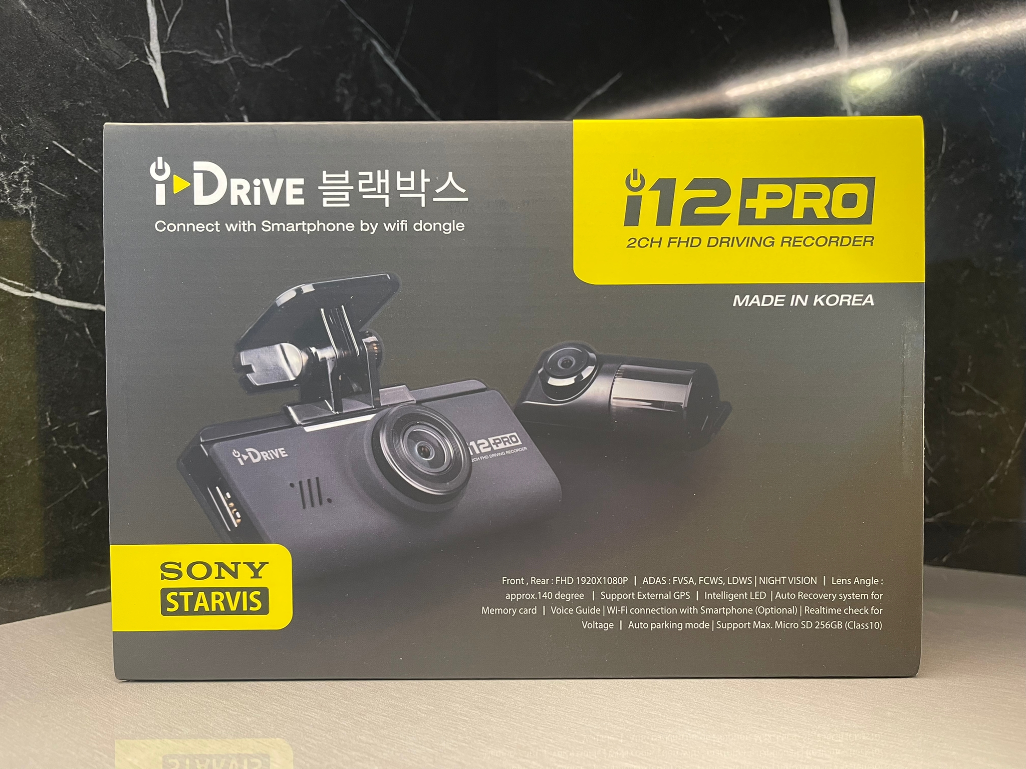 i-Drive i12 PRO Full HD 2-Channel Car Dash Camera Recorder - World Auto ...